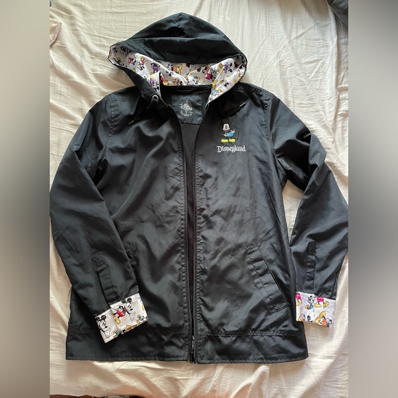 Disney | Jackets & Coats | Disney Mickey Mouse Rain Lightweight Jacket ...